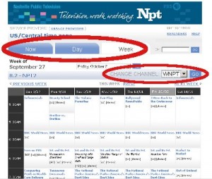 New Schedule Page Offers a Week of NPT and NPT2 at a Glance - NPT Media ...